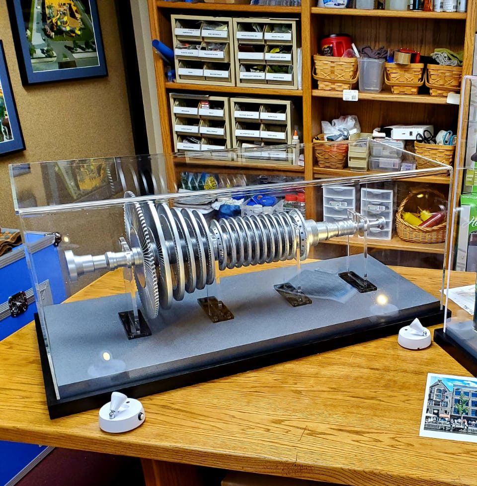 The Story of the Steam Turbine Model - Global 3D Arts